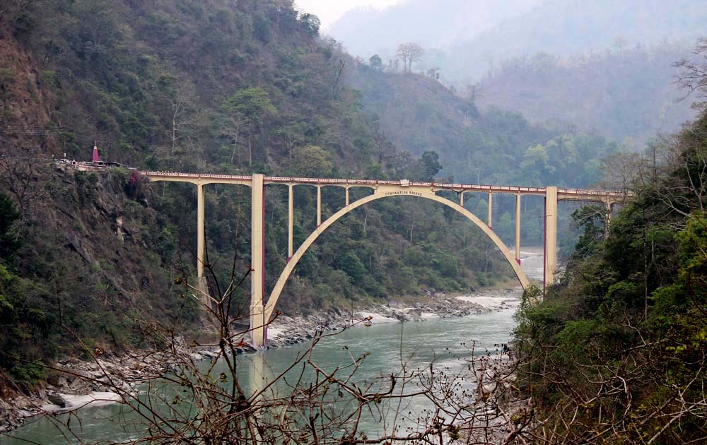Stock Pictures: The Coronation Bridge in North-East India