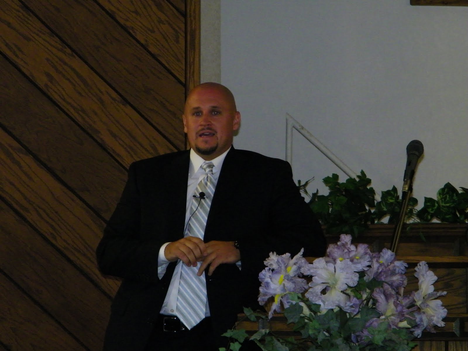 Crazy Town ND Fischer Prairie: Chad Gamble...what a wonderful preacher ...