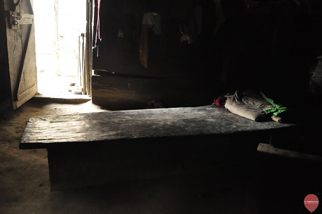 99 red balloons: Traditional Tangkhul Naga house in chingjaroi Village ...