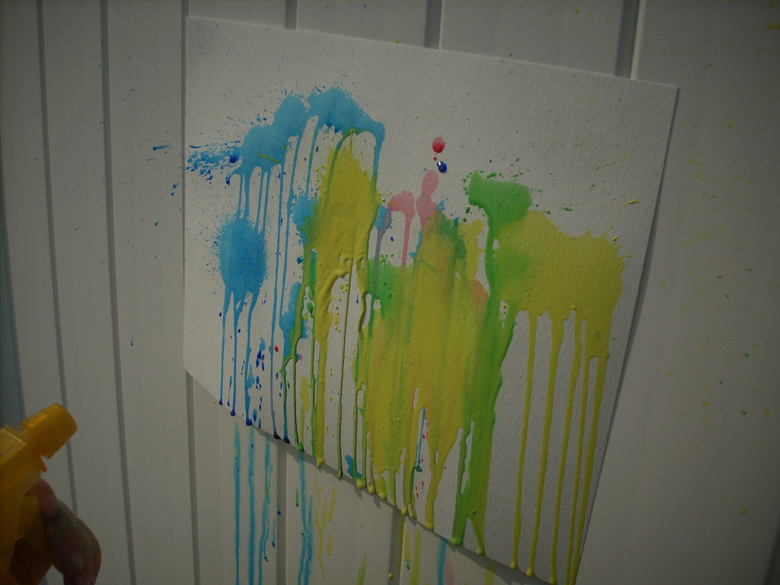 The Liberated Child: Process Based Art with Spray Painting