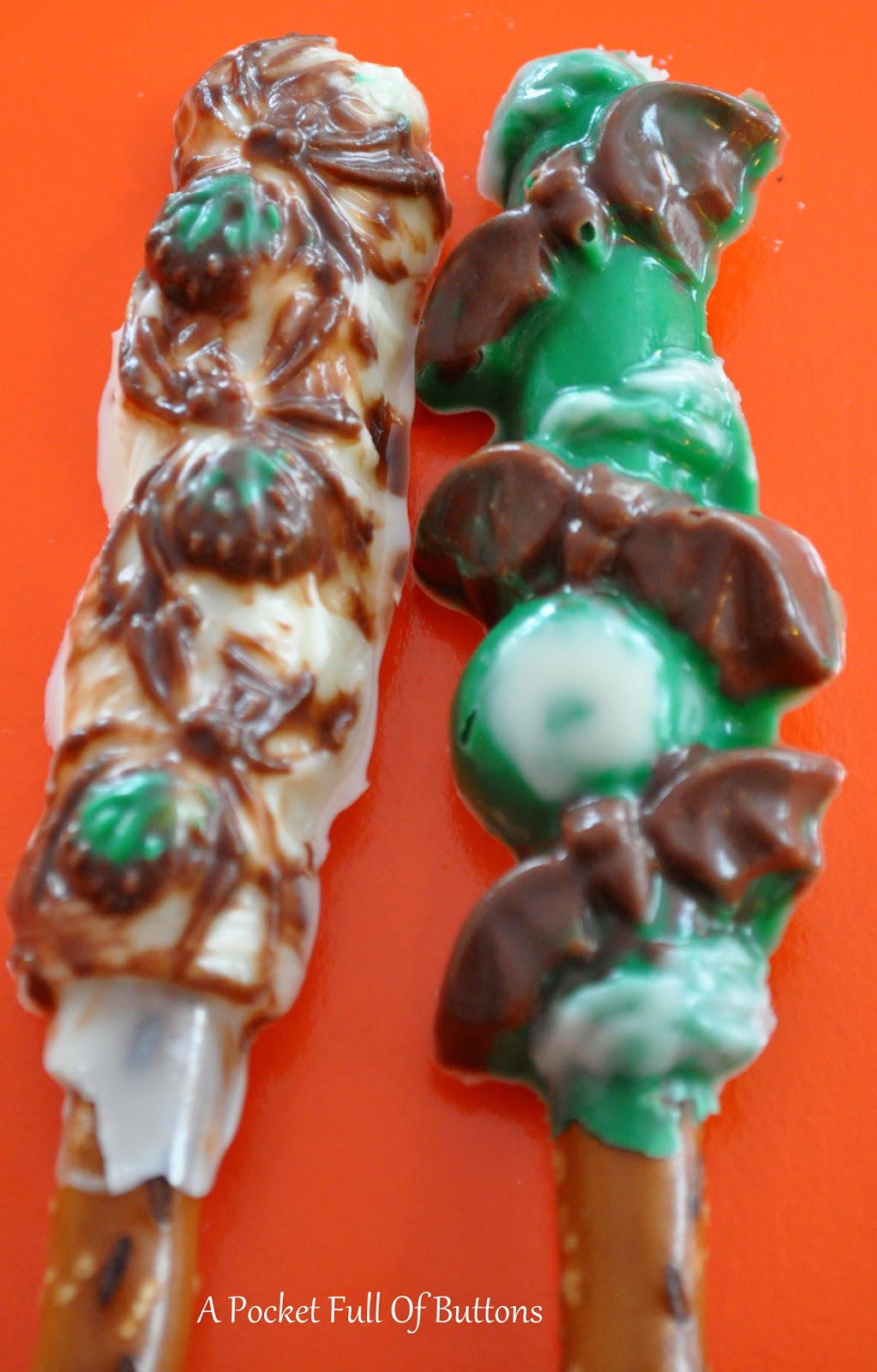 A Pocket Full Of Buttons: Sweet Sunday - Pretzel Stick Candy