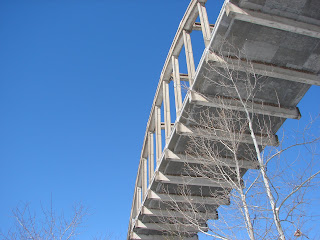 Tabors Repose: Historic Cotter Bridge in Winter