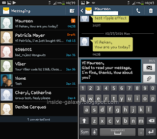 Inside Galaxy: Samsung Galaxy S4: How to View, Reply and Forward Text ...
