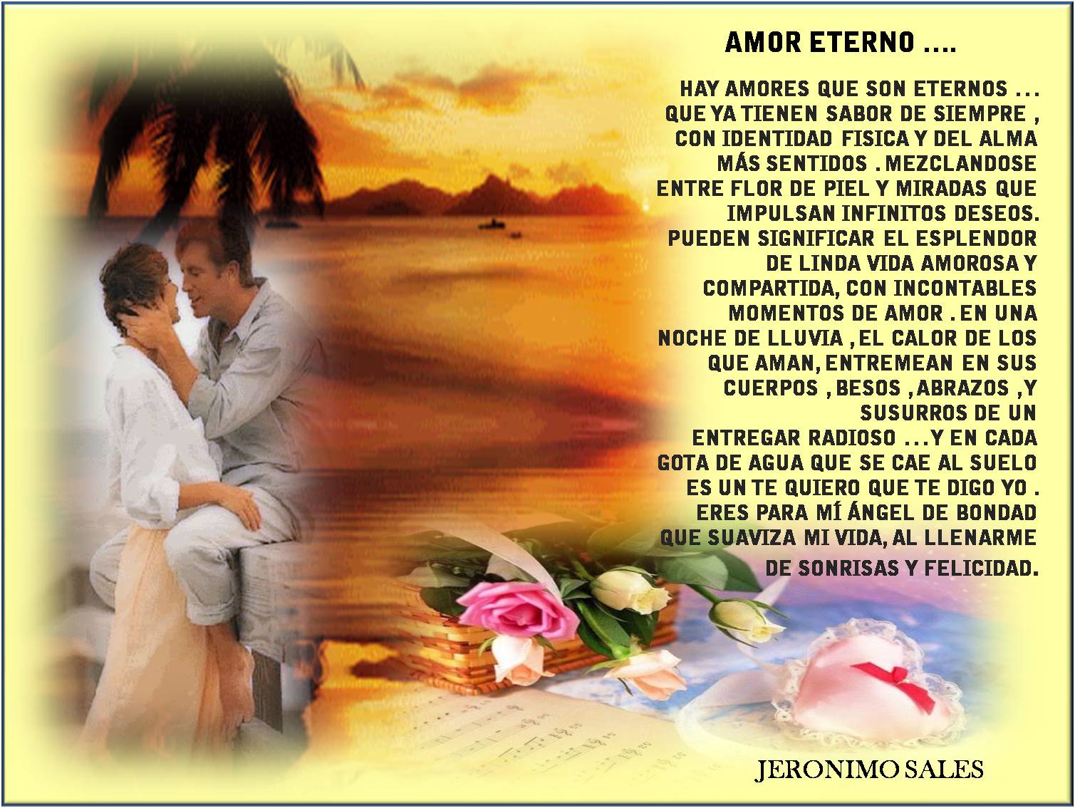 Imagenes con Frases de Amor 2 : El Unico Sentimiento