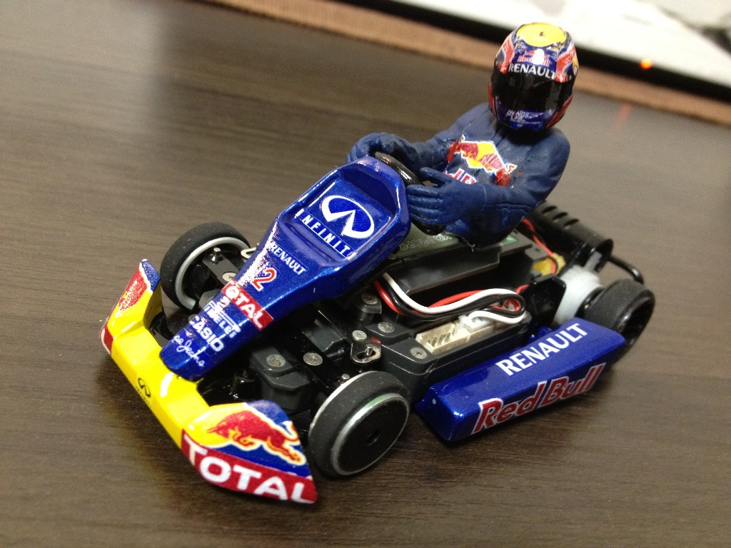KYOSHOSAN: Red Bull Mini-Z F1 and dNaNo Kart