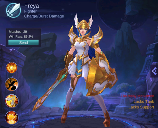 Freya Guide, Build, Tips and Trick - Mobile Legends - Irumira