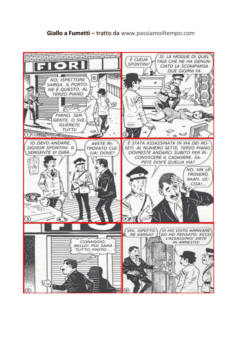 Gocce di Armonia: IIIA Guida alla scrittura di un testo giallo