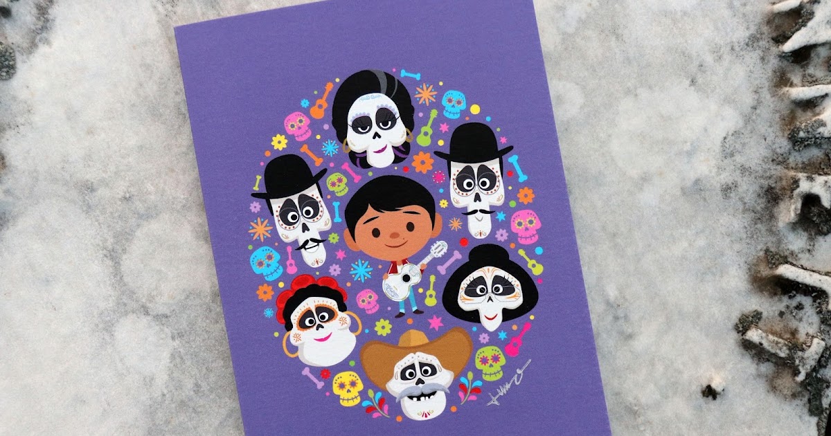 Dan the Pixar Fan: Coco: Pixar Studio Store Exclusive Greeting Card ...