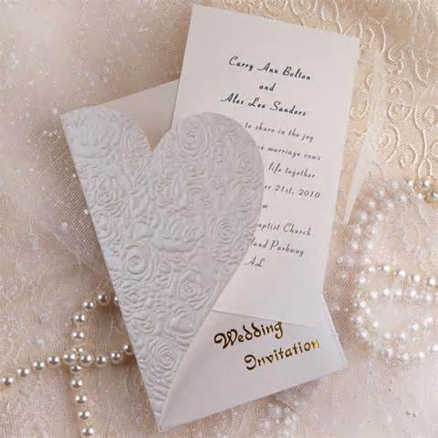 Heart Wedding Invitations
