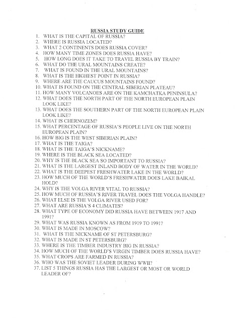 Mr. E's World Geography Page