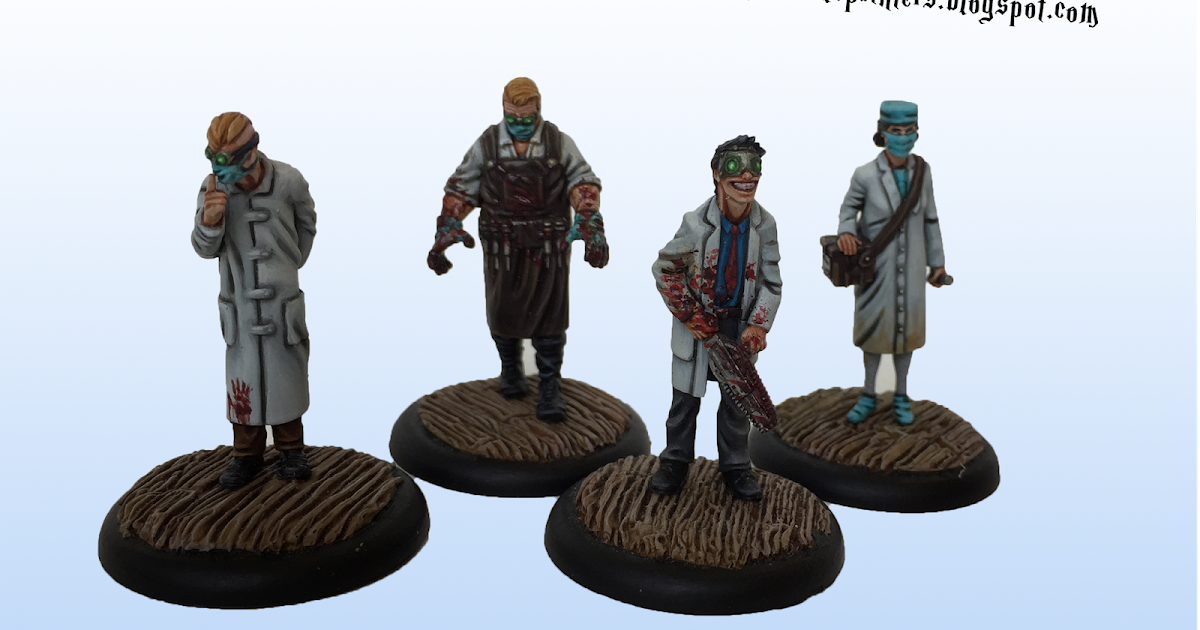 Bitter Old Painters: More painted Malifaux miniatures