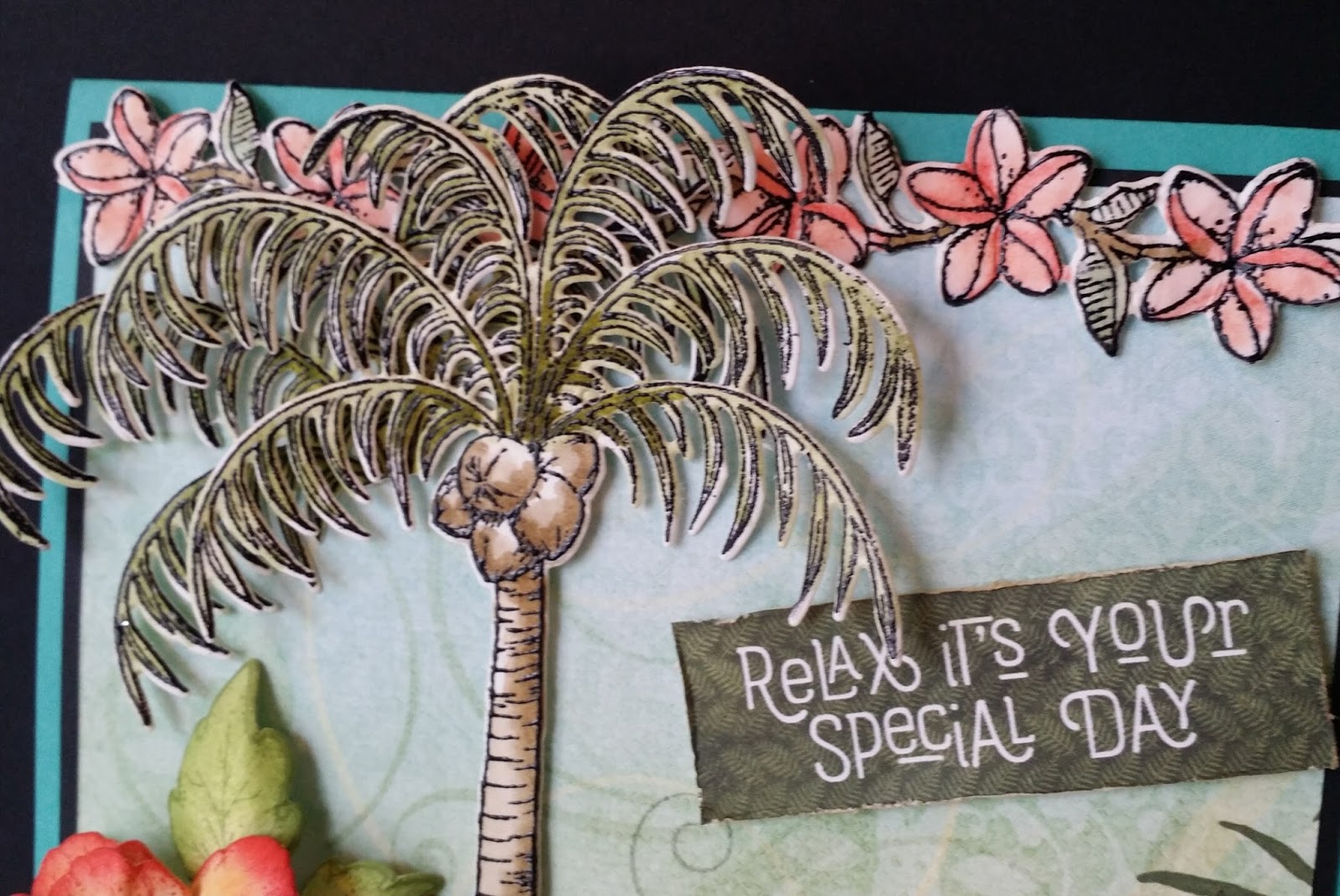 DJ's Creations: Palm Tree Birthday