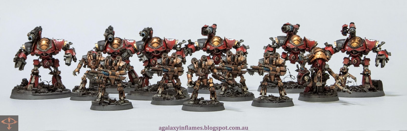 A Galaxy In Flames: Mechanicum 1000pts - Completed!