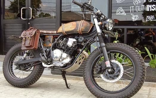 Modifikasi Yamaha Scorpio : The Scrambler Rusty - Modifikasi Motor
