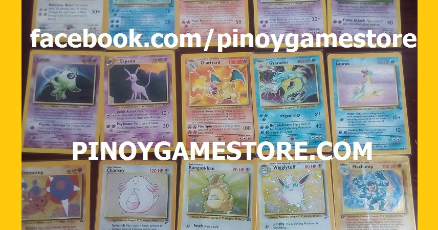 Pokemon Cards - Philippines ~ Pinoy Game Store - Online Gaming Store in ...