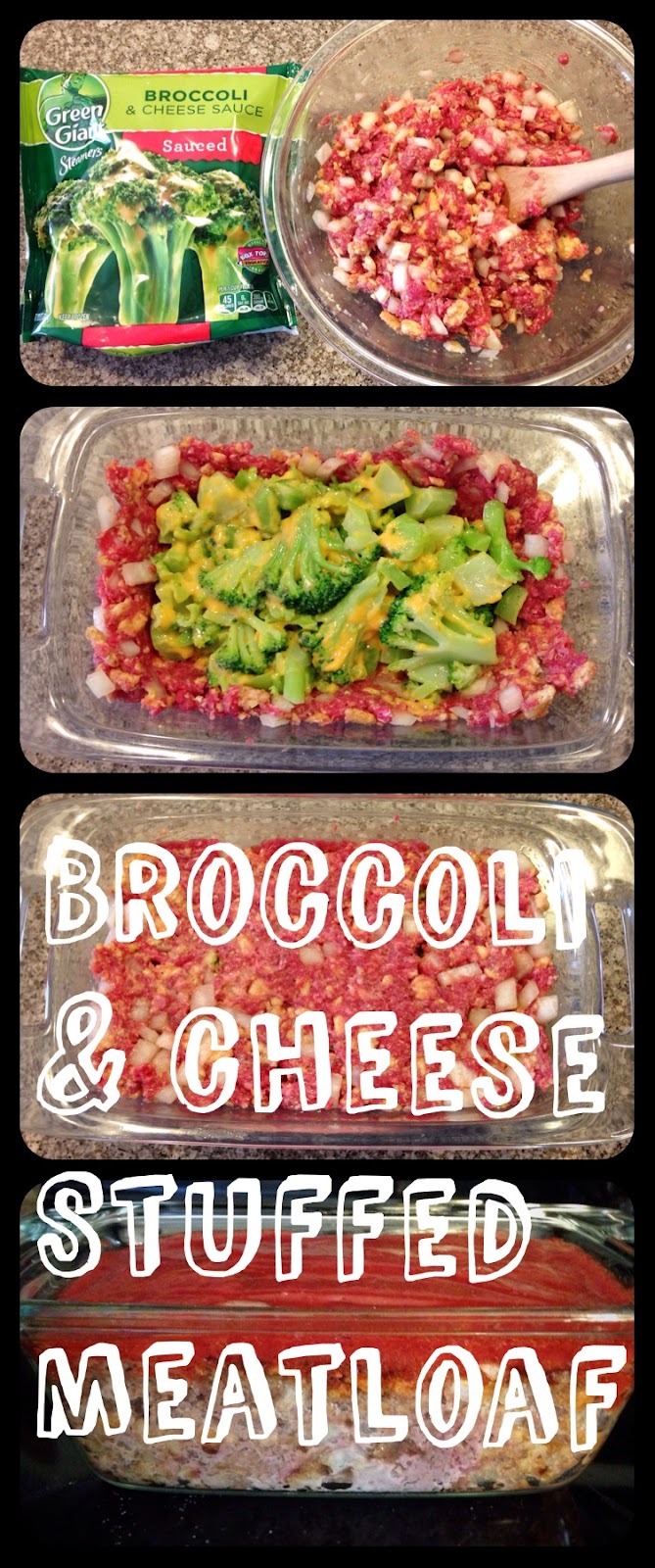 Making Mama's Kitchen: Broccoli and Cheese Stuffed Meatloaf