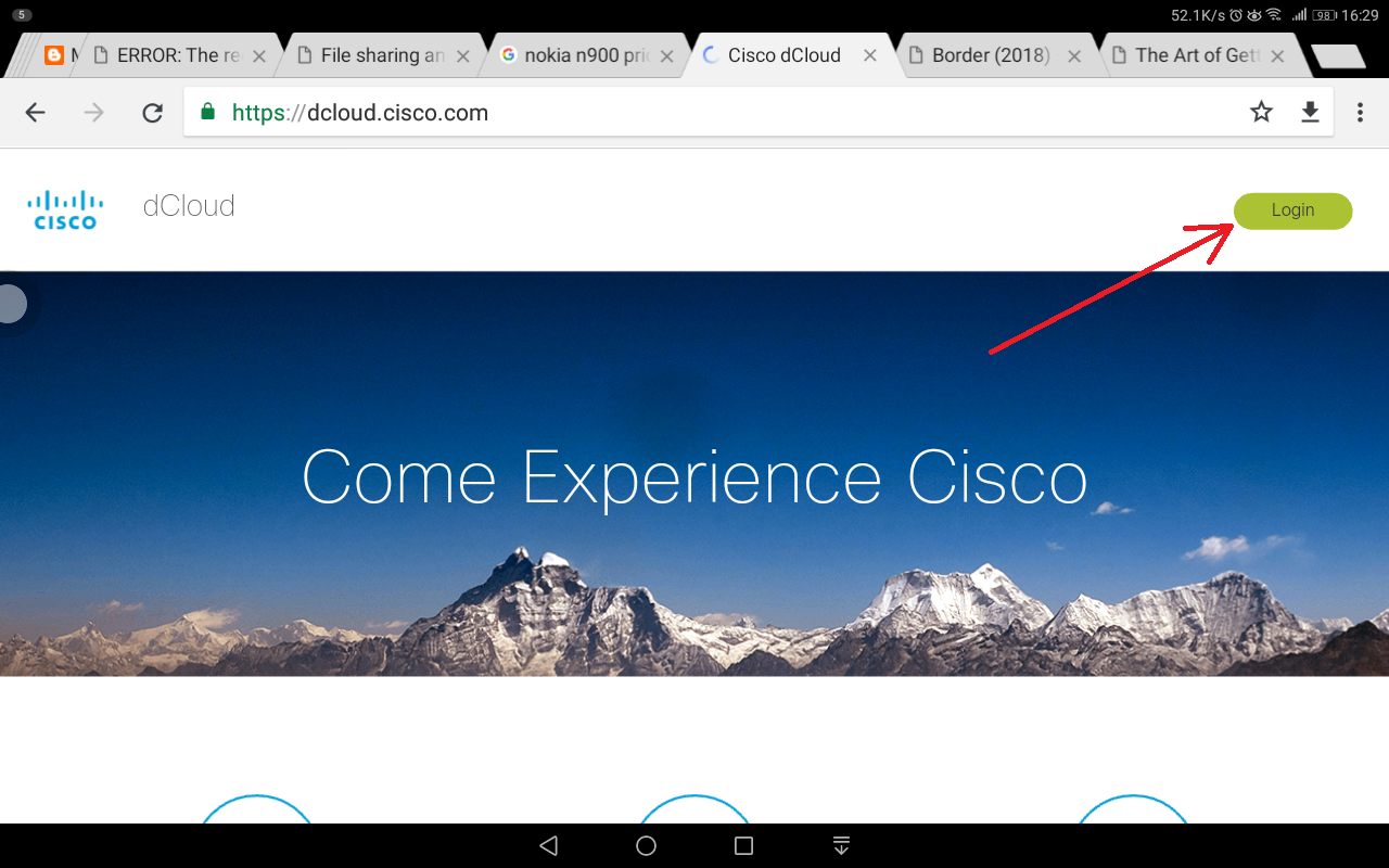 Accessing Cisco Free VIRL lab from cisco_dcloud ( You can do lab with ...