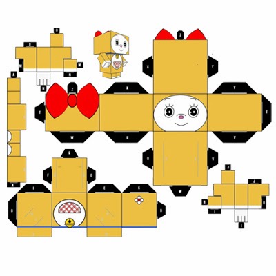 jeff the Kid: KOLEKSI PAPERCRAFT DORAEMON