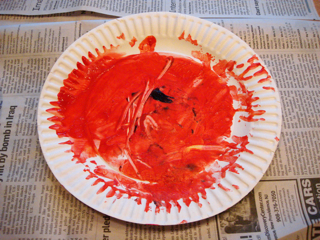 Love That Max : Love this finger-painting idea (marshmallows involved)