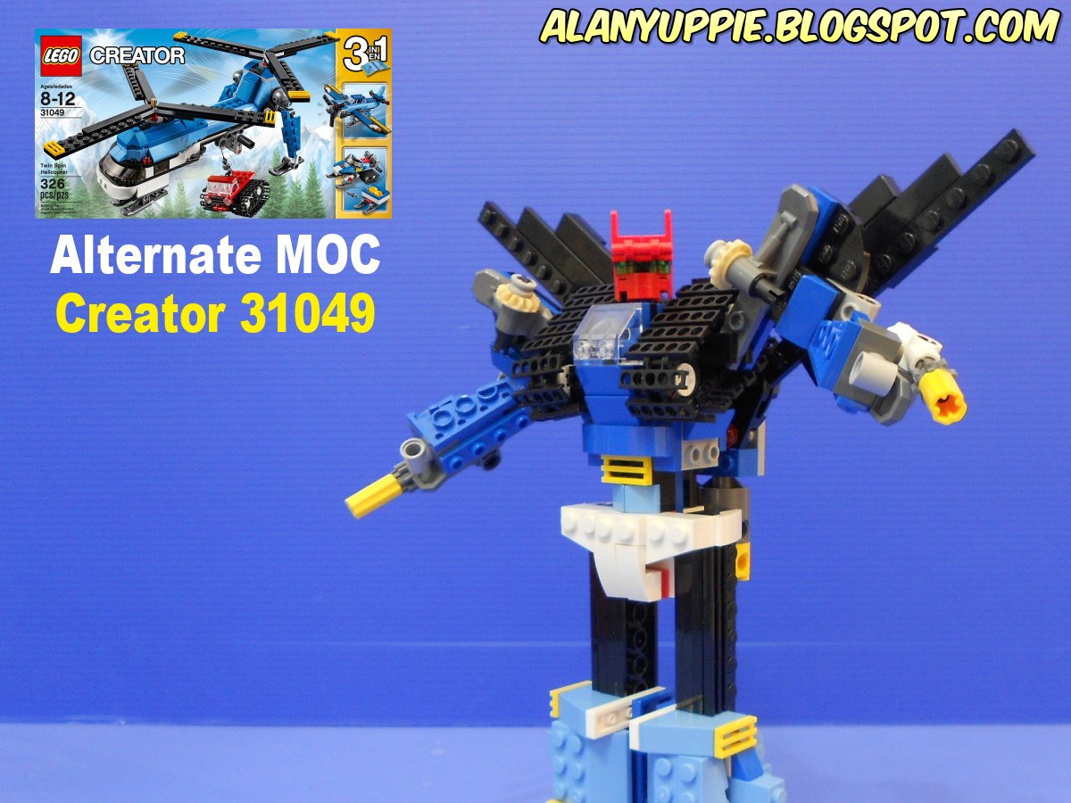 Alanyuppie's LEGO Transformers: Creator 31049 Alternate MOC / Robot ...