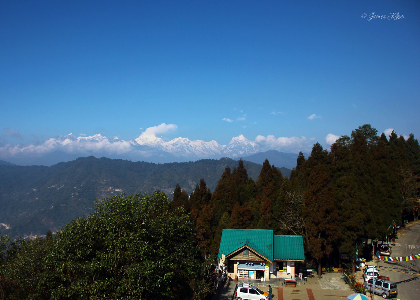 Sightseeing in Sikkim at Ganesh Tok, Gangtok