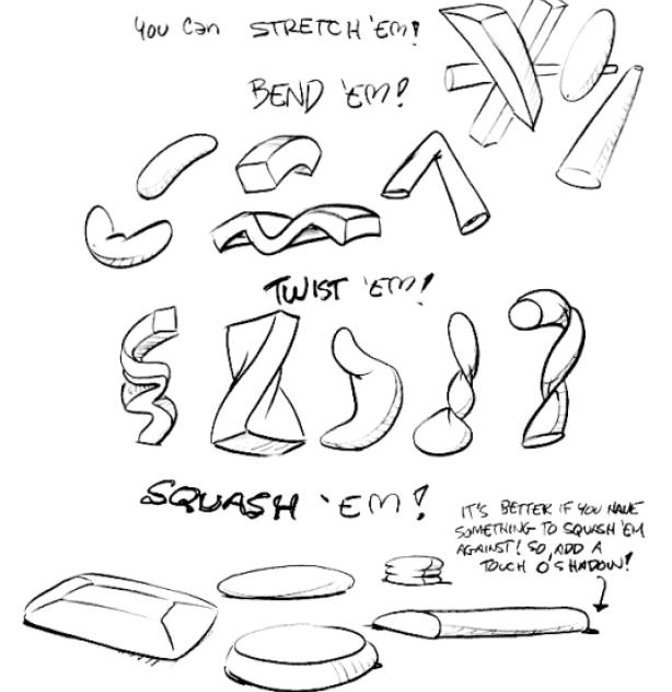 unsay au?: Basic shape manipulation in animation