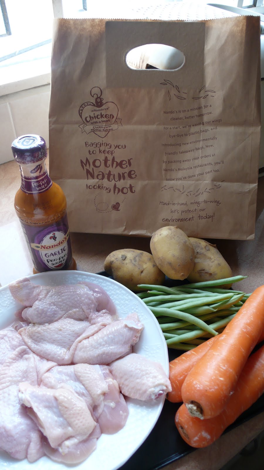 Baked Chicken With Nando's Sauce