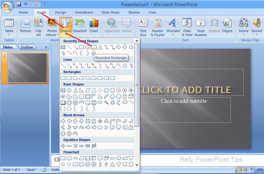Cara Membuat Button di PowerPoint [How to Creat a Button] - Digital Sharing