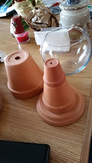 Mindy-B-Crafting: HALLOWEEN: Clay Pot Witch