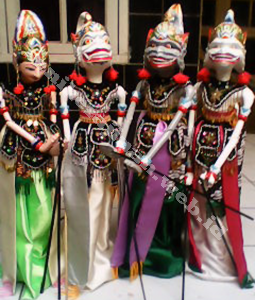 Wayang Dewala dan Gareng | Jual Kerajinan Wayang