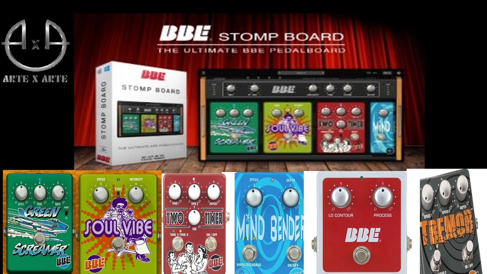 BBE Stomp Board v1.0.0 WiN (Efectos de guitarra) (Mega) - ArtMusic