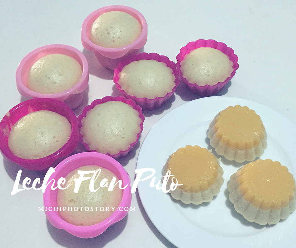 Michi Photostory: Leche Flan Puto Recipe