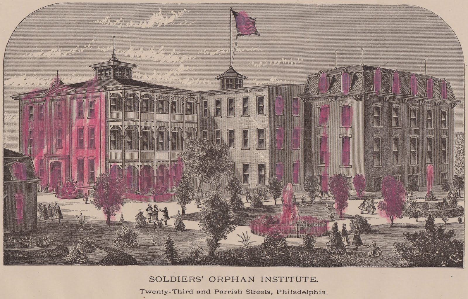 Papergreat: Illustrations of Pennsylvania's orphanages, circa 1880