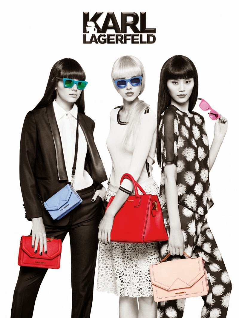 ASIAN MODELS BLOG: AD CAMPAIGN: Ming Xi for Karl Lagerfeld, Spring ...