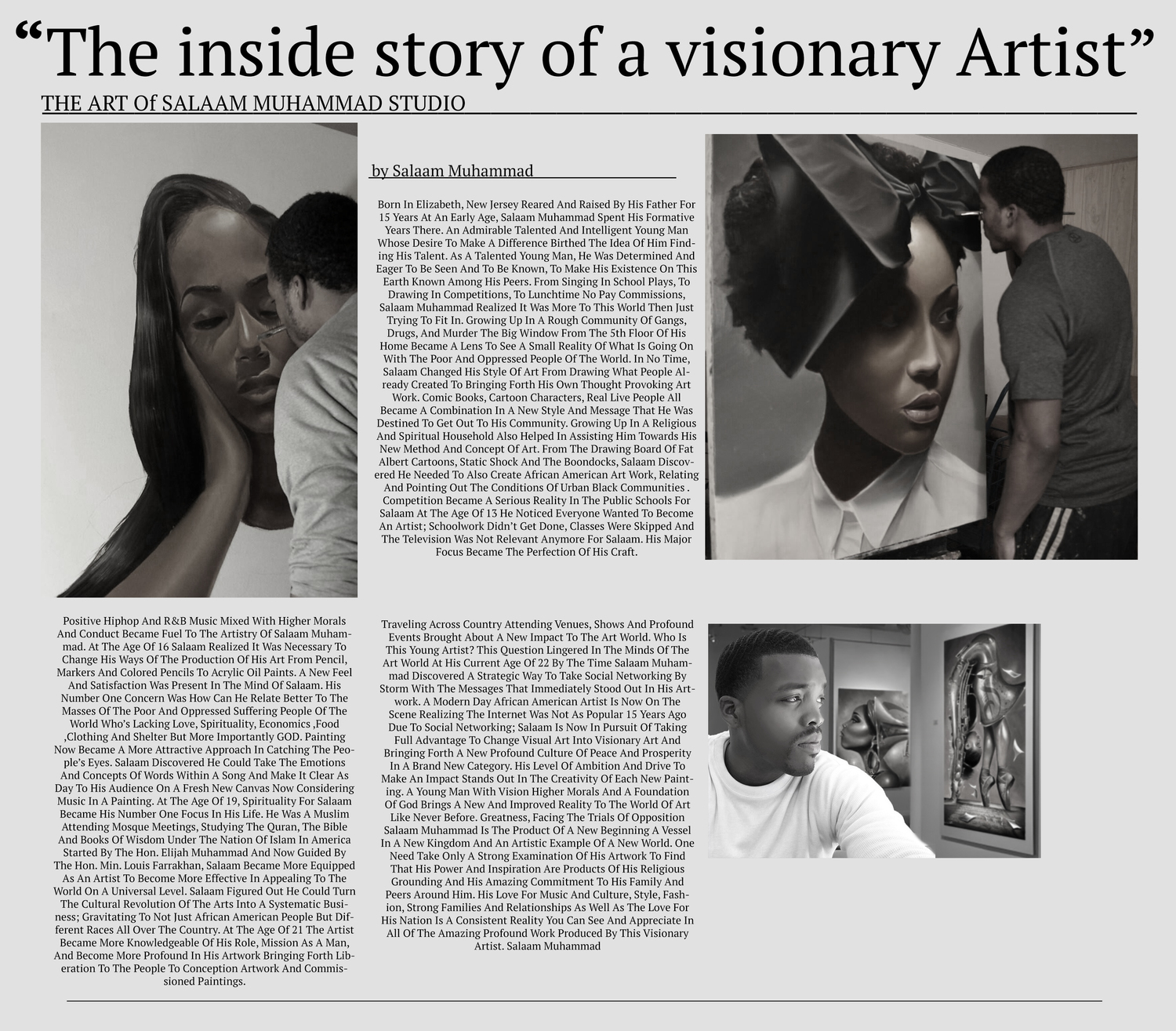 D-Xired Diamond: One Precious Stone!: D-Xirable Art! Salaam Muhammad ...