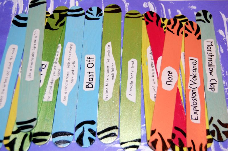 Hawk's Nest: Popsicle Sticks (usage in the classroom)