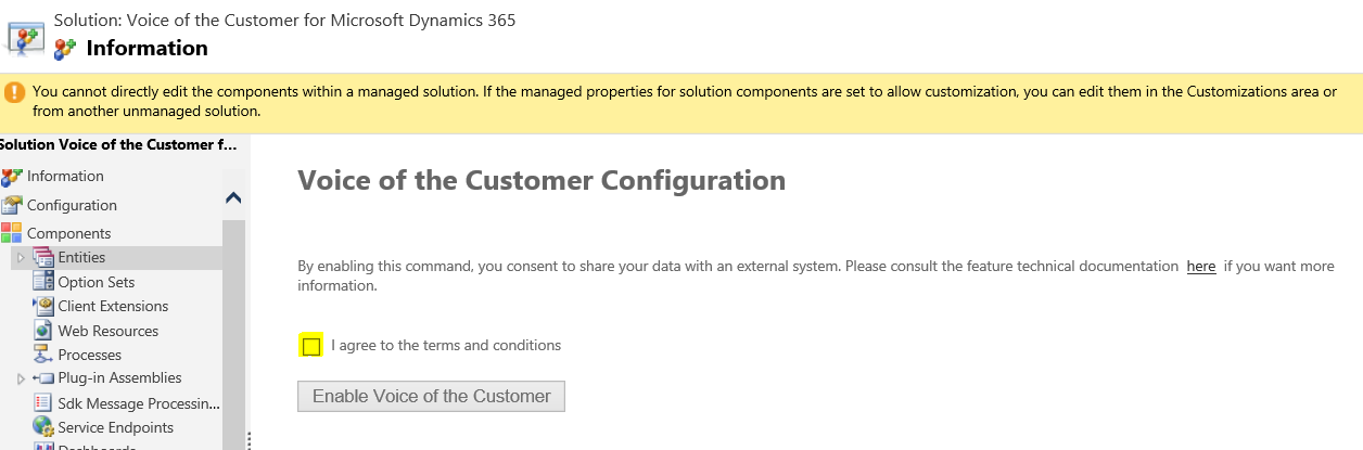 Dynamics 365 Customer Engagement: Voice of the Customer in Dynamics CRM