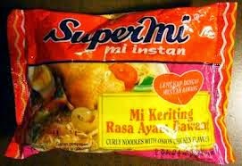 Mie Instant Supermi dan Jenis-jenisnya - Komposisi Produk