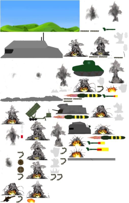 Tank Rampage - The Development Of A Mobile Game: Sprites & Spritesheets