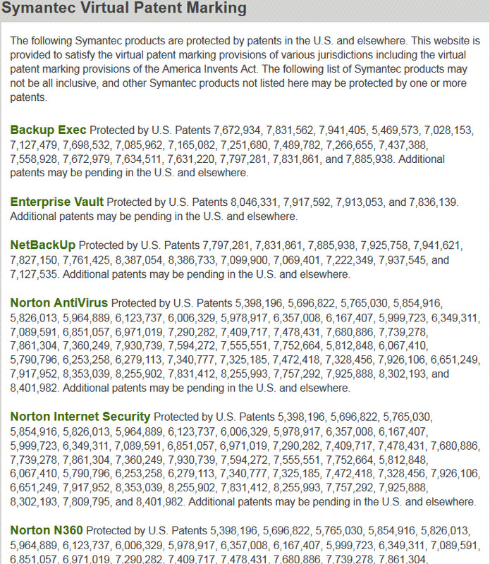 enpan's Patent & Linux practice: Virtual Patent Marking（虛擬專利標示）