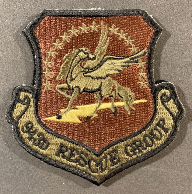 THE USAF RESCUE COLLECTION: USAF 943rd Rescue Group / OCP Patch
