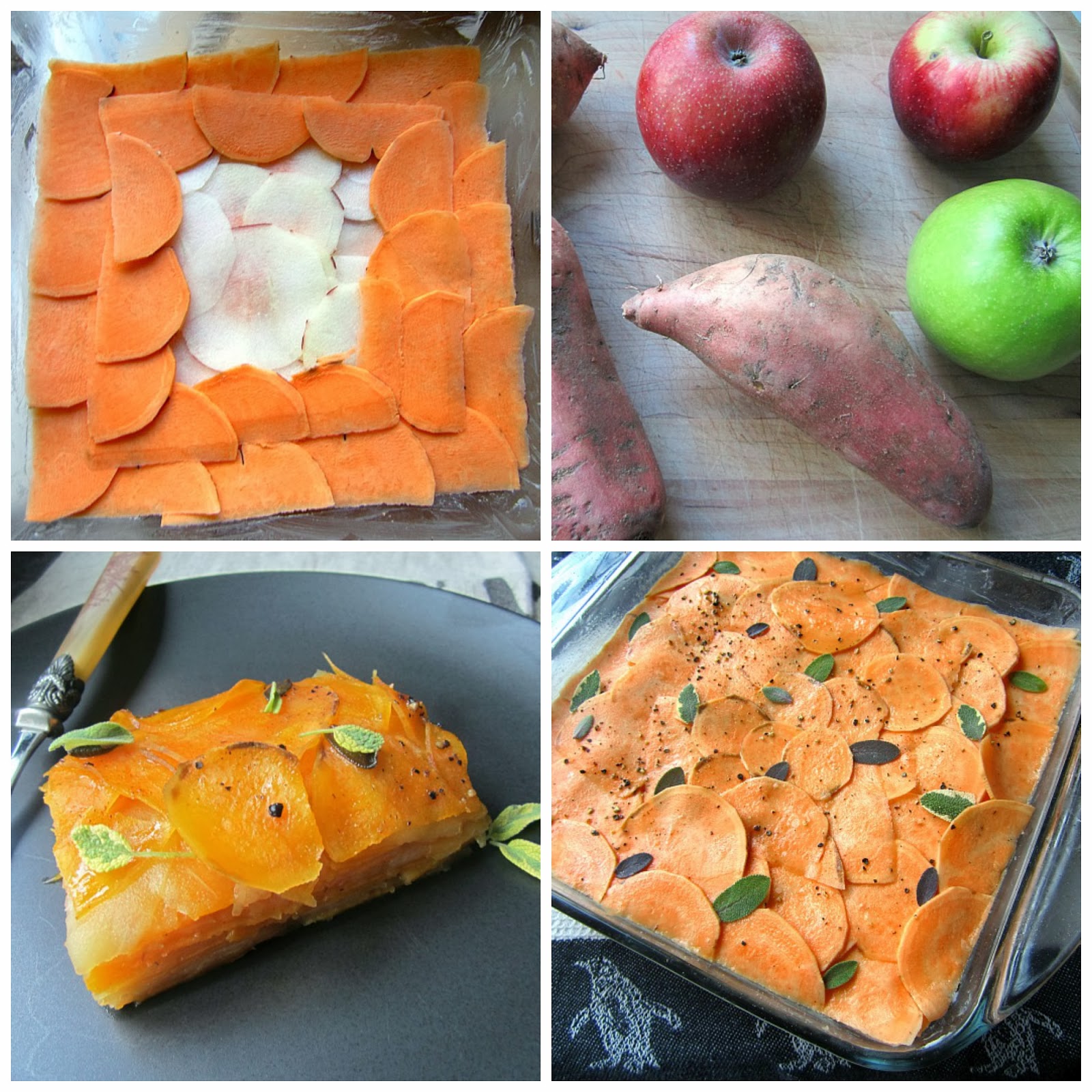 Sweet Potato & Apple Napoleon