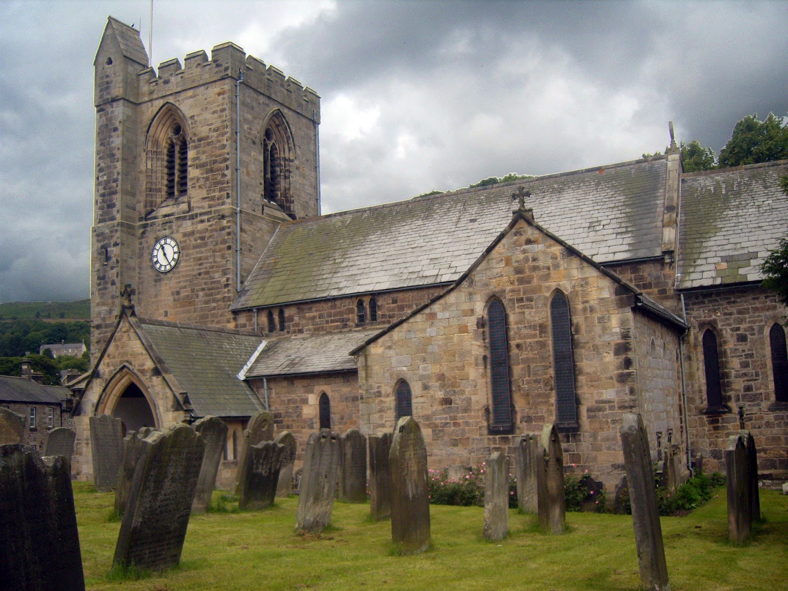 John Barnes - Cheviot Walker: All Saints Church - Rothbury