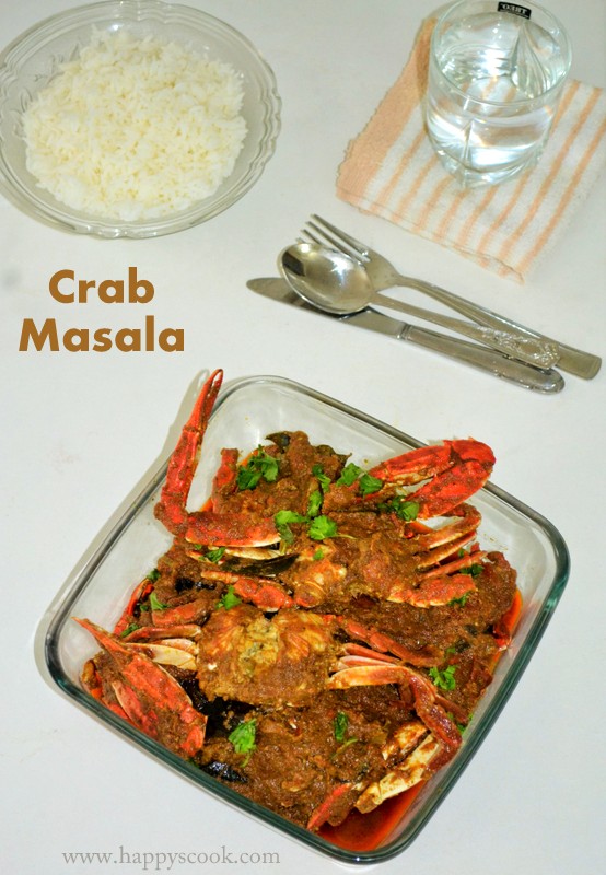 Crab Masala with Coconut | Nandu Masala | Thenga Aracha Njandu Curry ...