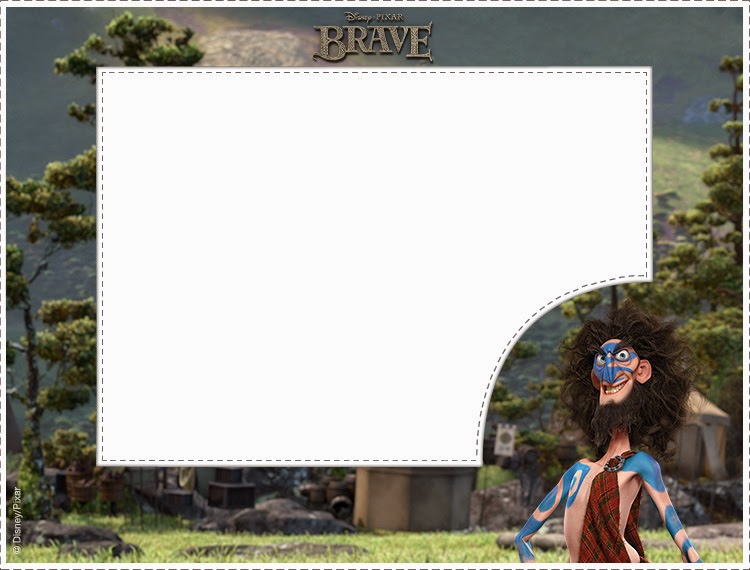 Brave Party: Free Printable Photo Frames, Cards or Invitations. - Oh My ...