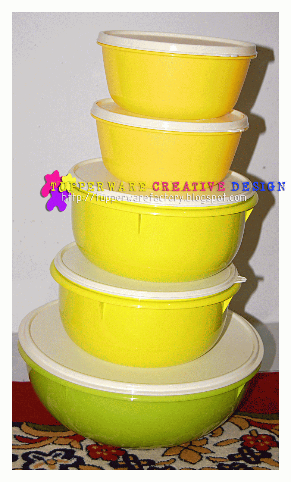 TUPPERWARE CREATIVE DESIGN: LET'S PARTY ~ LEVEL COLLECTION