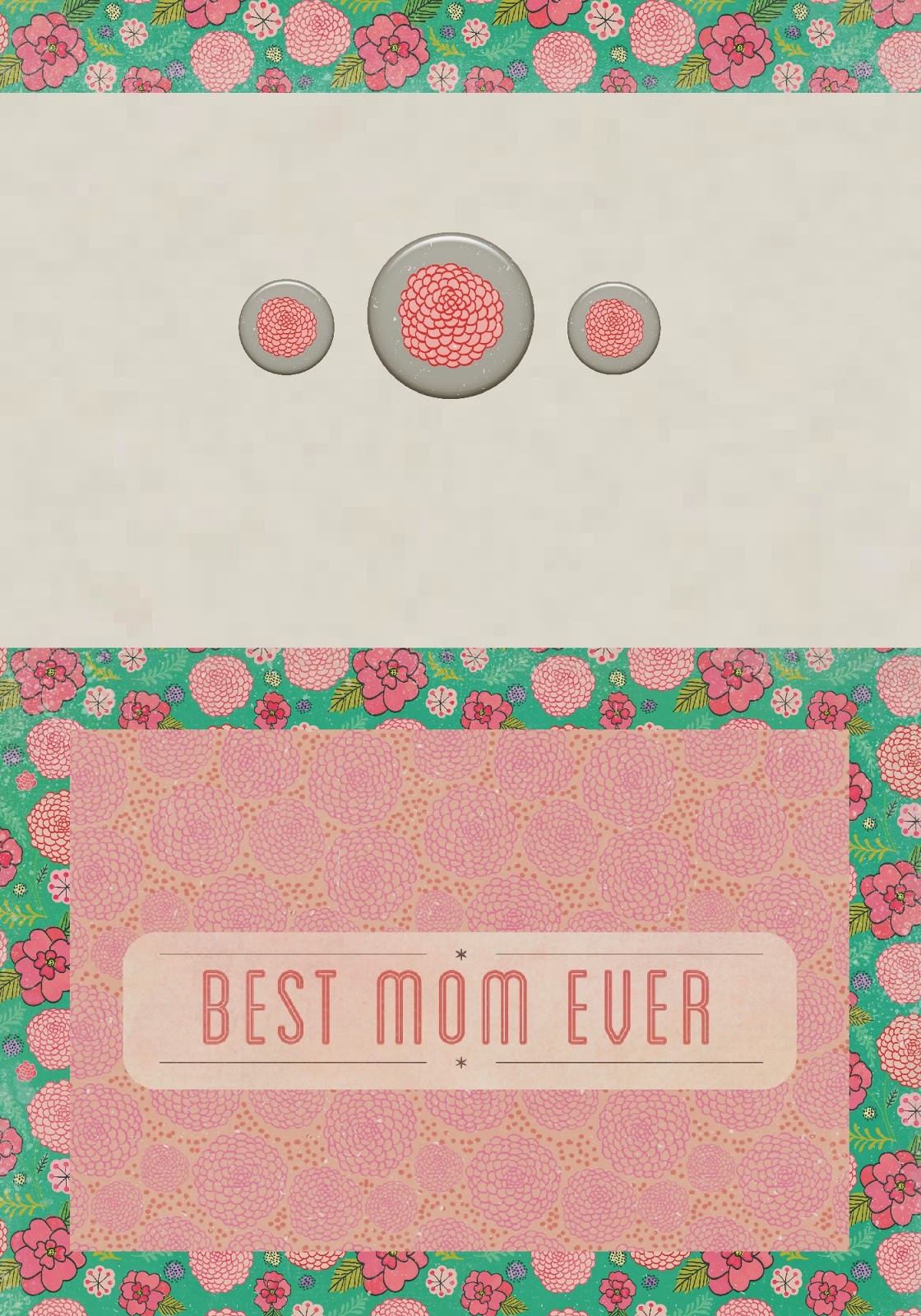 Digital Mothers Day Card Pretty – Choose from Thousands of Templates