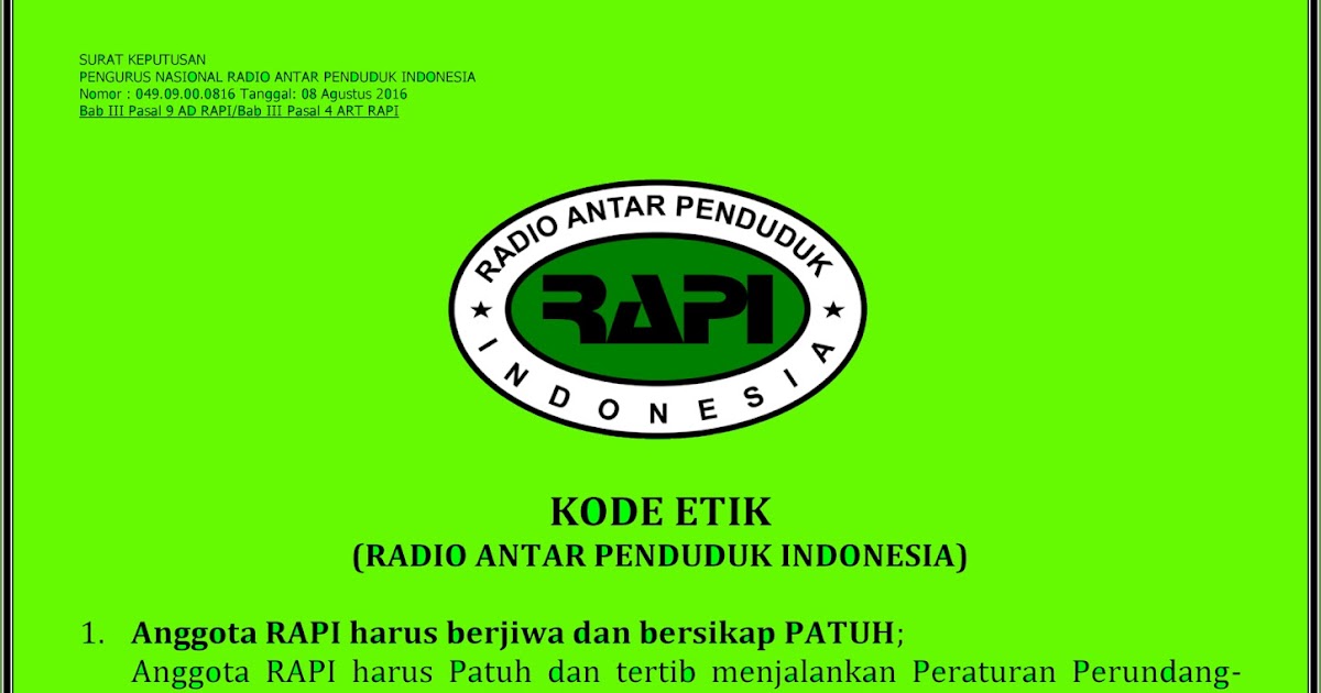 HALO KOYA TIMUR: SEJARAH SINGKAT RAPI DAN SEJARAH SINGKAT RAPI MASUK ...