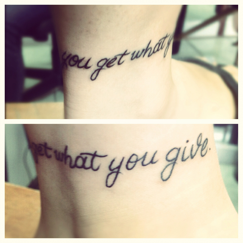 Back Word Tattoos | Life Style Pics