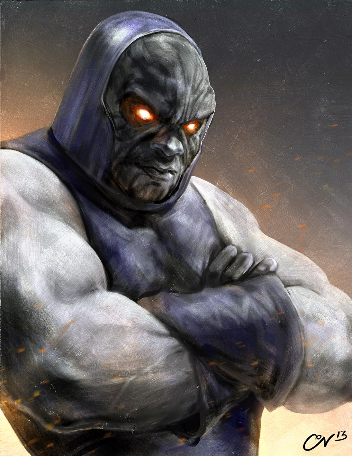 My rendition of Darkseid conradjavierartblog.blogspot.com ...